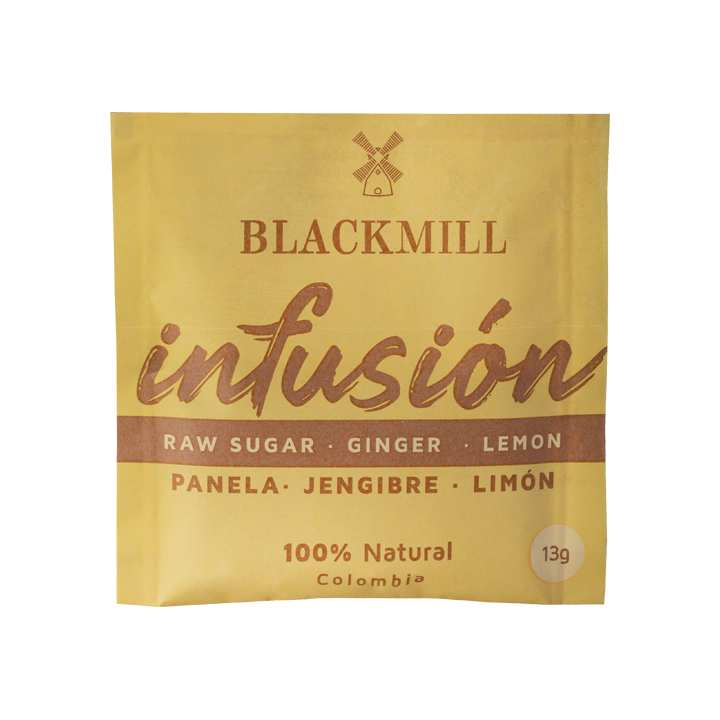 GINGER POWDER INFUSION BAG OF 50 SACHET PER 13 GR BLACKMILL | E-COMMERCE